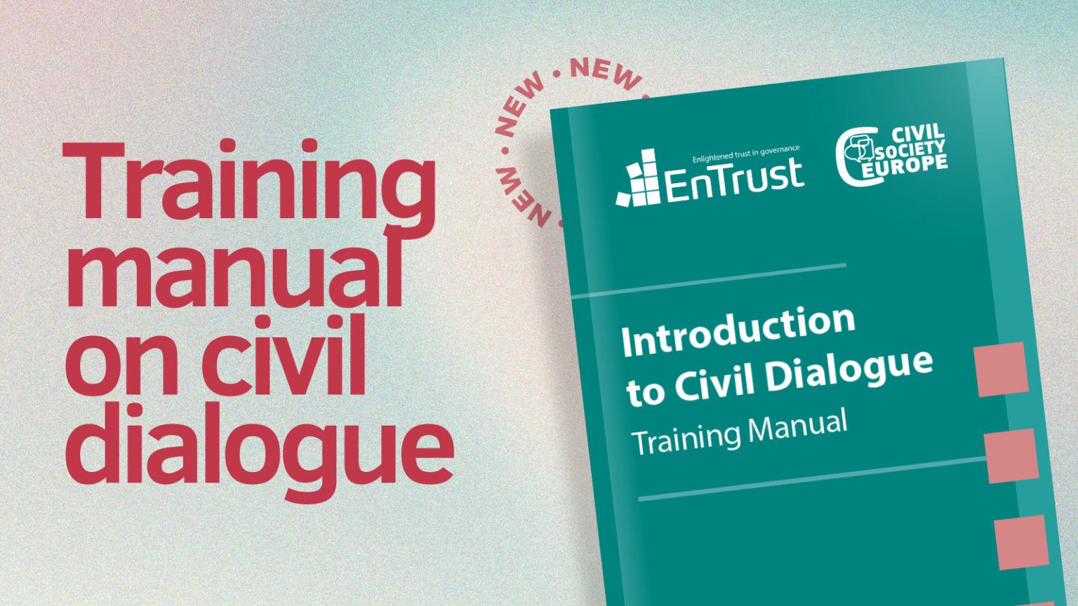 Introduction to Civil Dialogue: Training manual – Civil Society Europe