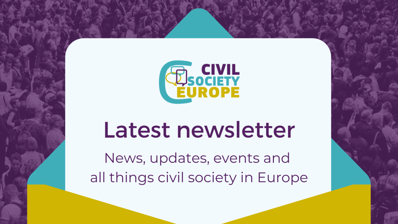 Newsletter – Civil Society Europe